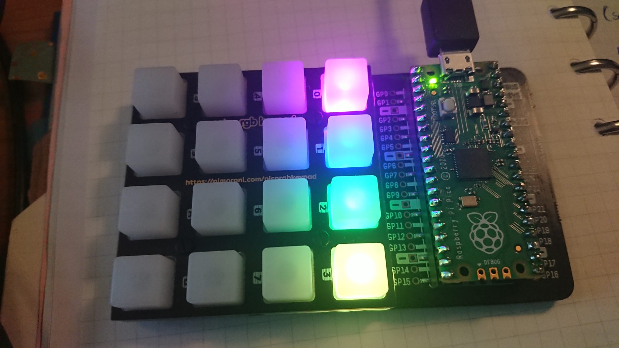 Intro to RPi Pico with Mini Memory Game | LornaJane